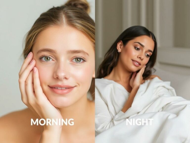 Morning vs Night Skincare Routine: Key Differences Explained